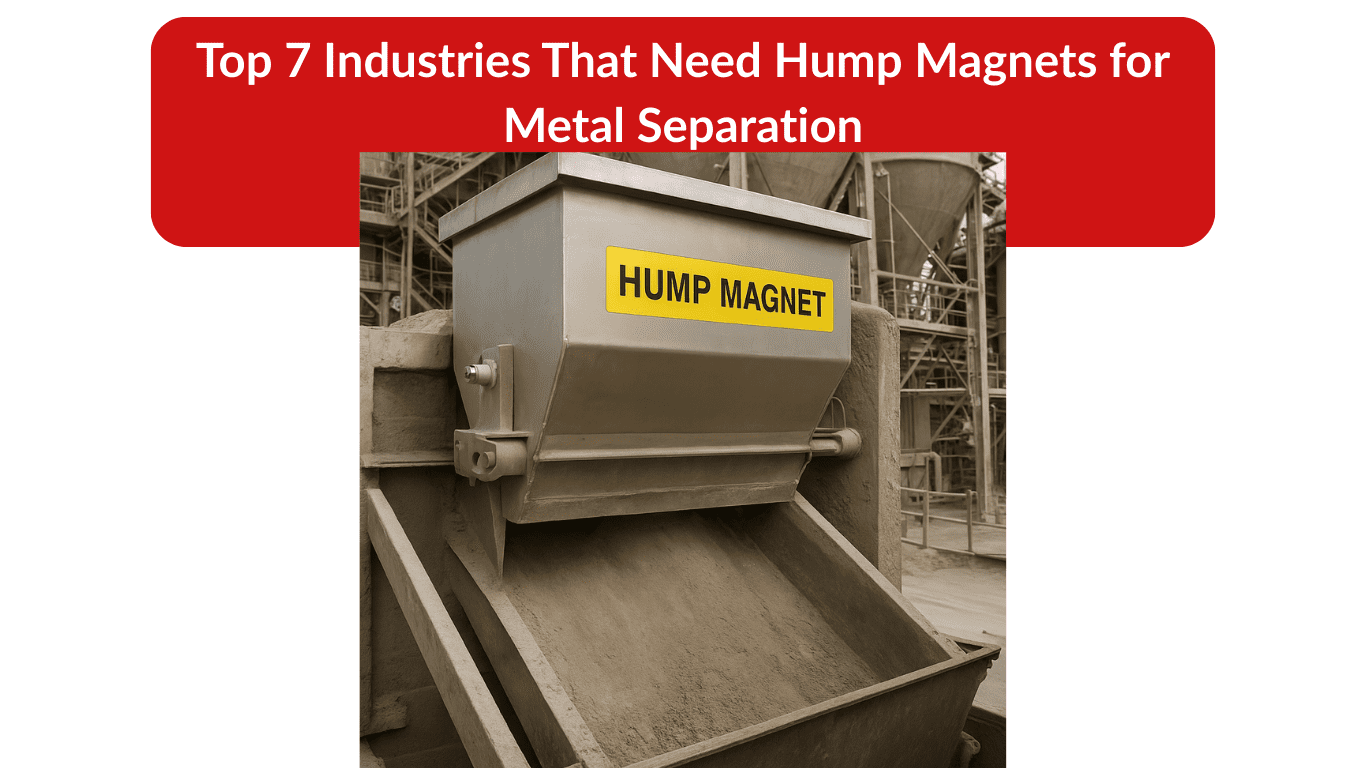 Top 7 Industries That Need Hump Magnets for Metal Separation